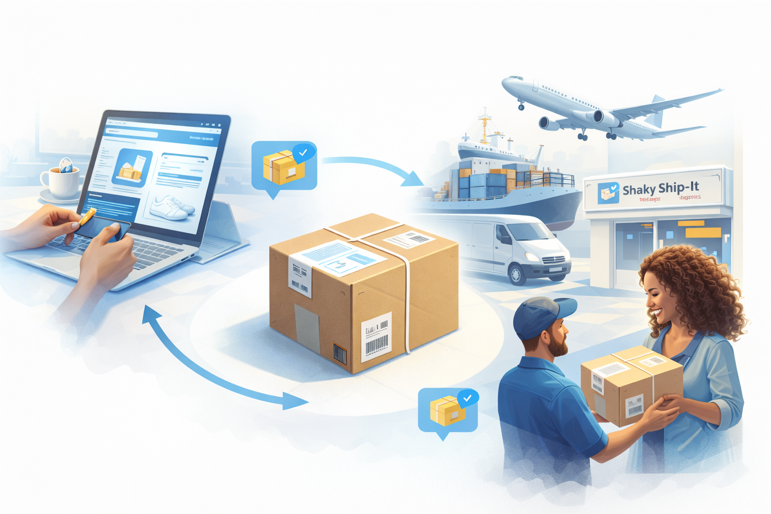 Shaky ShipIt logistics